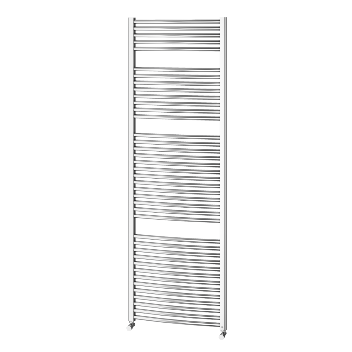 Curved Chrome with Aromawell Radiator | Aqualla Brassware