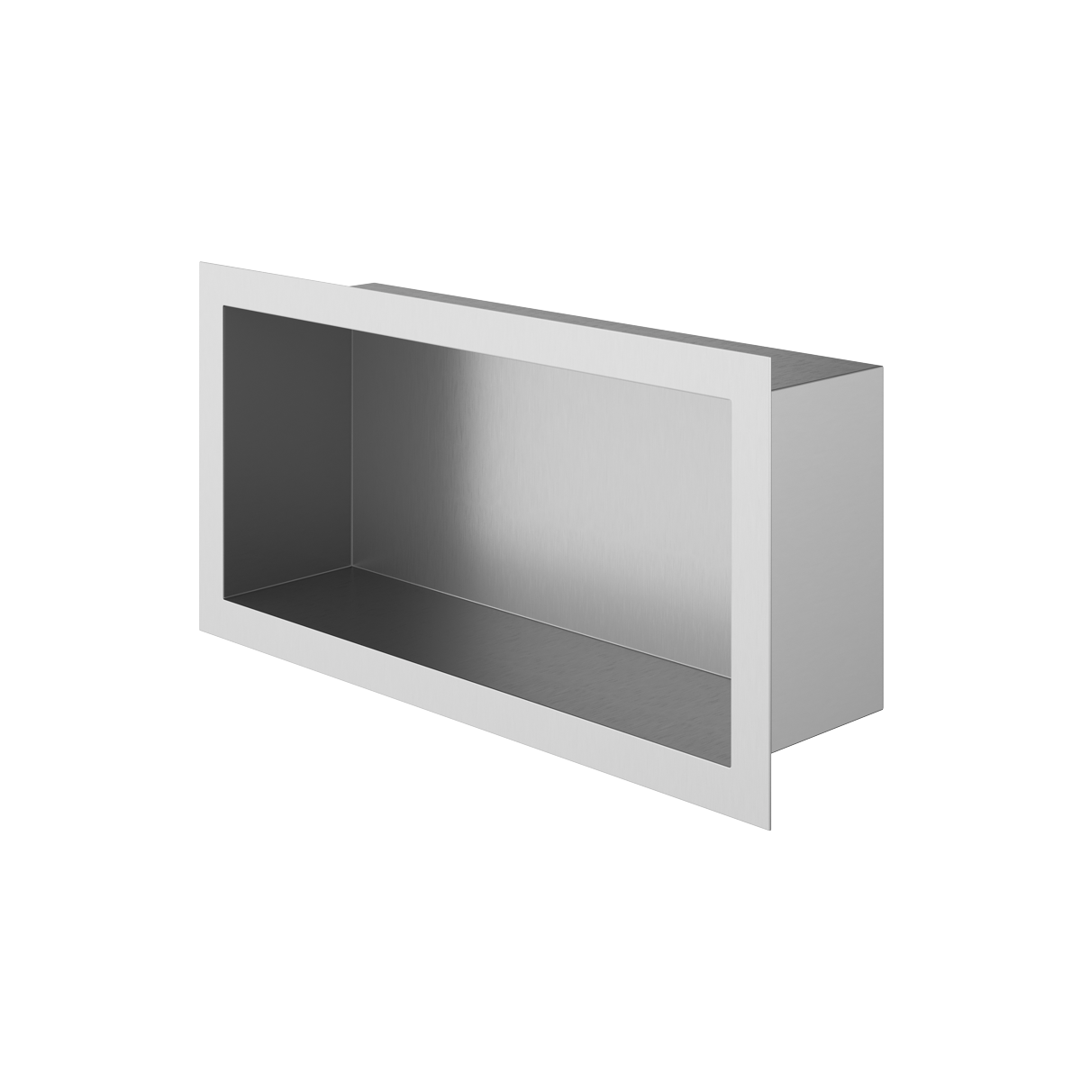 Large Rectangular Recessed Shelf | Aqualla Brassware